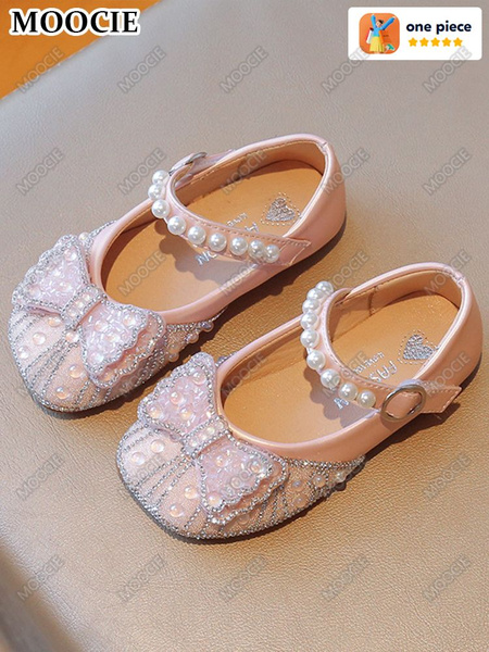 Туфли Девочки MOOCIE Искусственные материалы, Искусственная кожа, размер 33 Без каблука Мэри ...