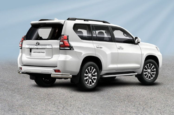 Уголки d76+d42 двойные Toyota LC PRADO J150 (2017-2020) TOP17-014купить ...