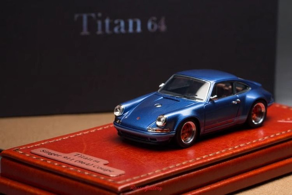 Машинка модель Коллекция MAKE UP 1:64 TITAN Porsche 911 964 Singer DLS ...