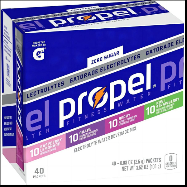 Изотоник Gatorade Propel Powder Variety Pack, 40 шт купить на OZON по ...