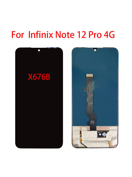 Дисплей на Infinix Note 12 Pro 4G X676B, TFT в сборе с тачскрином Черны ...
