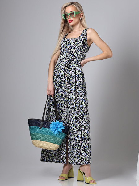 Платье Женский DStrend черный Повседневный Вискоза, размер 50 купить c доставкой на OZON по ...