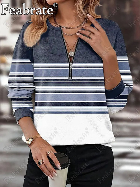 Блузка Женский Feabrate белый, черный Полиэфирное волокно Длинный Другое, размер 52, 54 ...