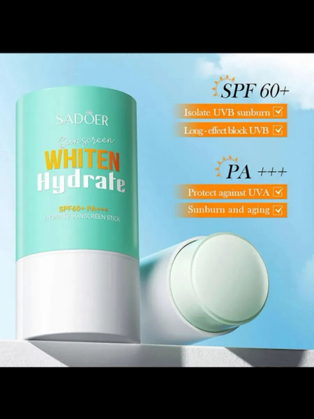 Солнцезащитный стик Sadoer Sun Stick SPF60+ купить на OZON по низкой цене (2025989451)