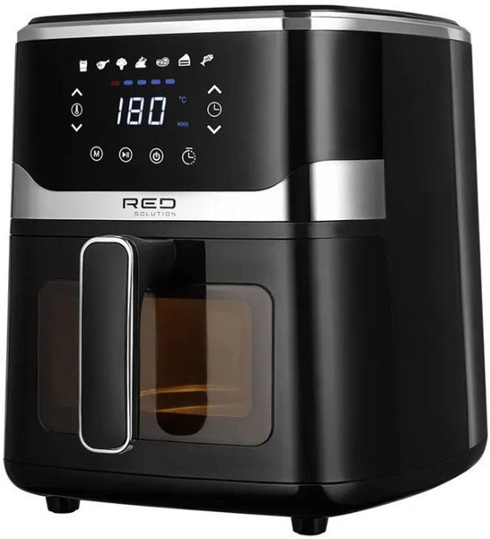 Аэрогриль RED solution W262, черный/серебристый купить на OZON по низкой цене (2061094113)