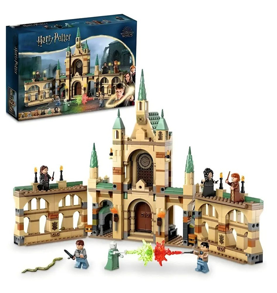 Конструктор Гарри Поттер "Битва за Хогвартс" (Набор Harry Potter) 730 деталей купить на OZON по ...