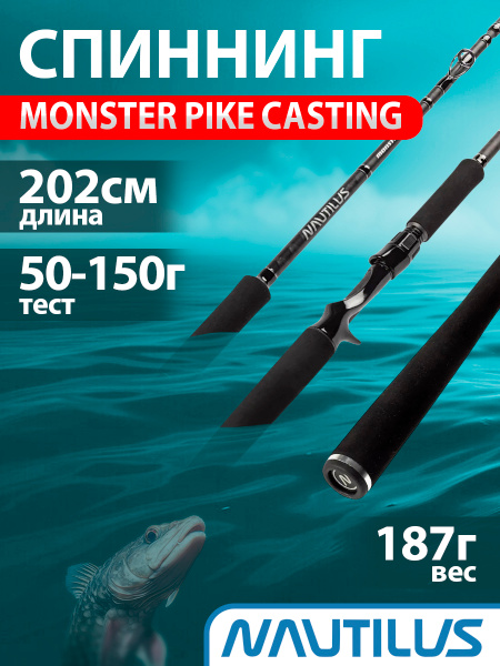 Спиннинг Nautilus "NAUTILUS" Monster Pike Casting купить c доставкой на ...