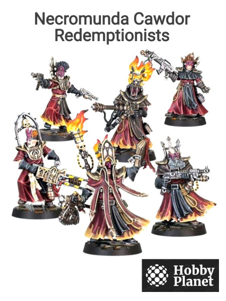 Warhammer 40000 Necromunda Кавдорские Искупители (Набор 6 миниатюры ...