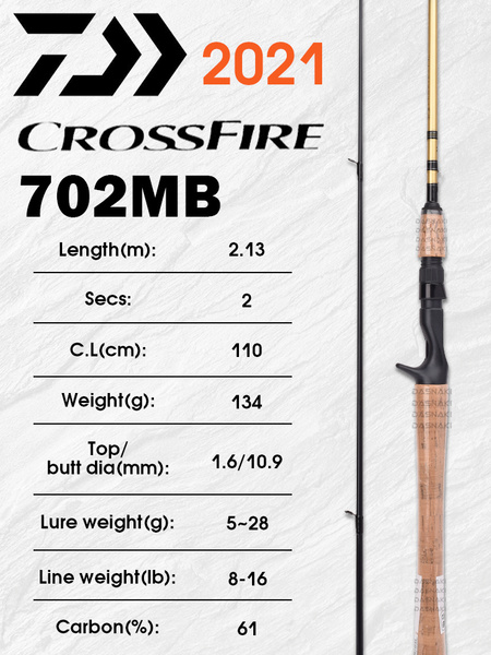 Удилище Daiwa CROSSFIRE ROD секций 2, от 5 гр до 28 купить c доставкой ...