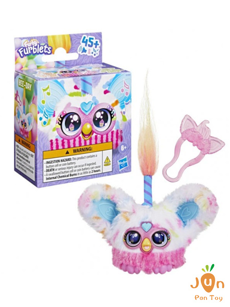 Фёрби, плюшевая игрушка / Hasbro Furby Furblet Bee-Day Interactive ...
