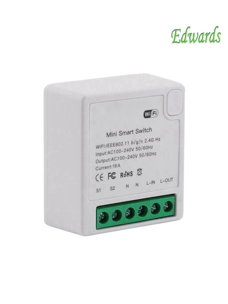 TUYA MiNi 16A Smart Switch, Версия Без Счетчика, Wifi Switch купить на ...