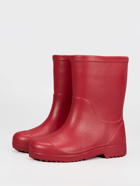 Сапоги резиновые Девочки Nordman 5 красный EVA Россия Без застёжки На любой сезон Легкая модель ...