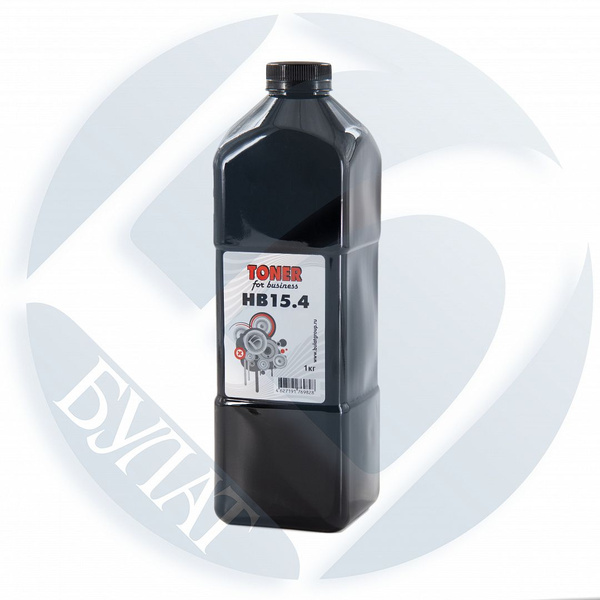 Расходник для печати БУЛАТ HB15.4, Черный (black), для лазерного ...