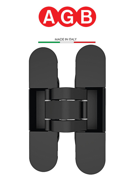 Петля скрытой установки AGB ECLIPSE 2.2 (E30200.85.93) черный, комплект накладок купить на OZON ...