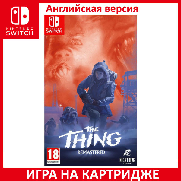 Игра The Thing Remastered Switch Картридж на Nintendo Switch Английская ...