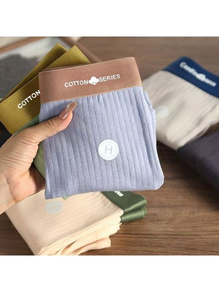 Комплект трусов Мужской RUSCOTTON Хлопок разноцветный, размер 60 Средняя Китай Повседневный ...