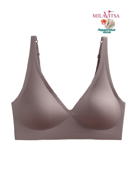 Бюстгальтер Женский Milavitsa, размер 85A, 85B средне-серый купить c доставкой на OZON по низкой ...