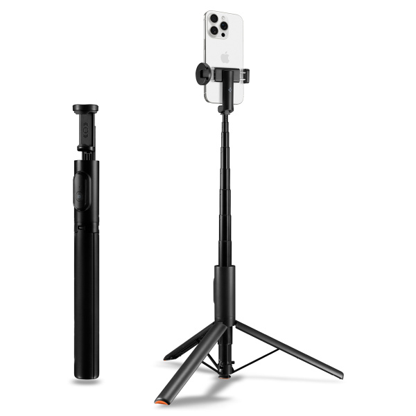 Трипод Spigen для смартфона Tripod Selfie Stick MagSafe Auto-Open (AMP09336) / Спиген штатив для ...