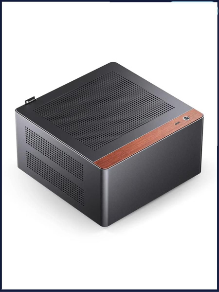 M5Jonsbo Compact Black NV10 Mini ITX PC Case, 4.5L, Поддерживает Гибкую Питание 1U, Элегантный ...