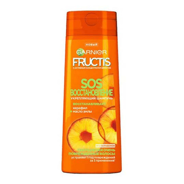 Шампунь Garnier Fructis SOS восстановление для поврежденных и ...