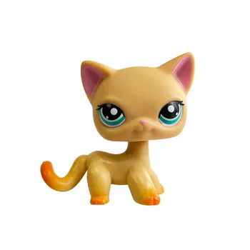 Littlest Pet Shop кошка LPS 339 ,У жёлтого котёнка пара розовых ушек ...
