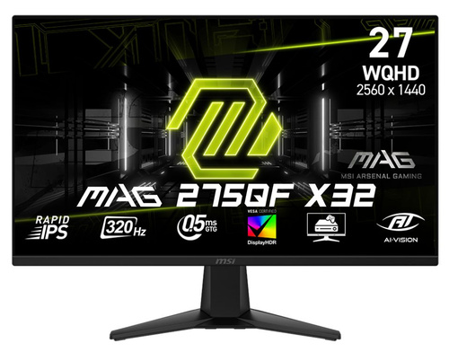 10 отзыв на MSI 27" Монитор MAG 275QF X32/2K/320Hz/0.5ms GTG/IPS ...