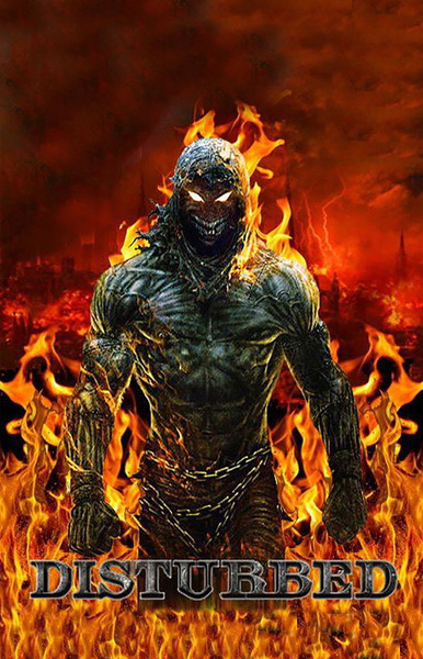 Плакат постер флаг "Disturbed" - купить Флаг по выгодной цене в ...