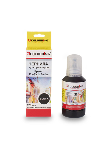 Расходник для печати Colouring CG- INK-E-type-2, Черный (black), для ...