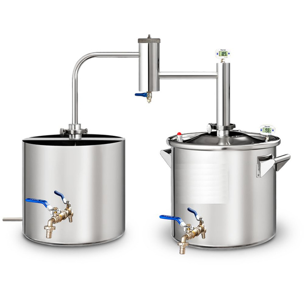 Дистиллятор непроточный с термометром 20л - купить с доставкой по ...