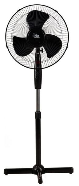 Вентилятор напольный OASIS VF-40PB, черный купить по низкой цене с доставкой в интернет-магазине ...