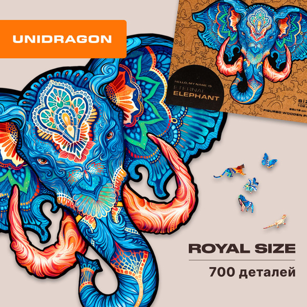 Деревянный пазл для взрослых и детей UNIDRAGON Original комплект в ...