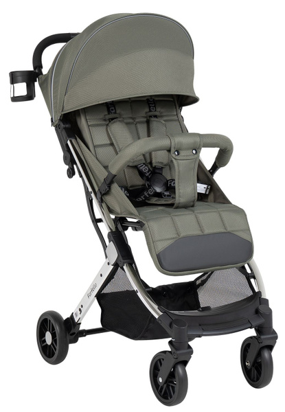Kоляска детская прогулочная Farfello Comfy Go Comfort хаки хром ...