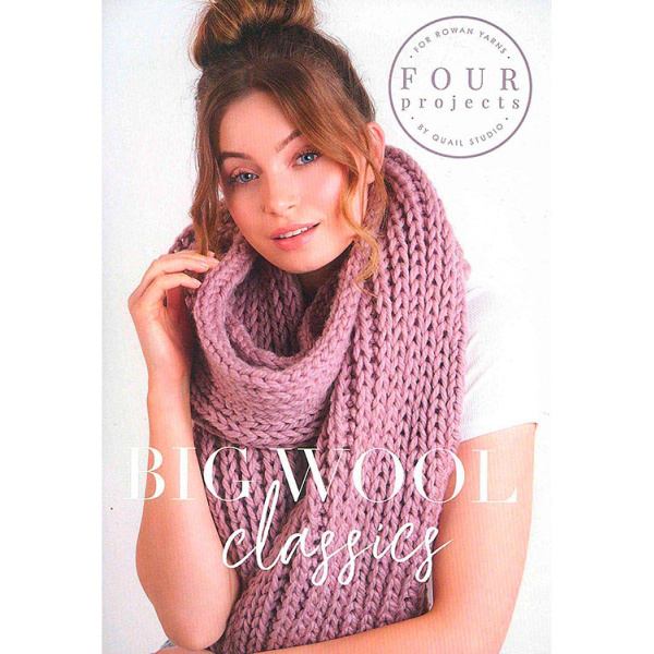 Брошюра Rowan 4 Projects Big Wool, дизайнер Quail Studio, ZB307 ...