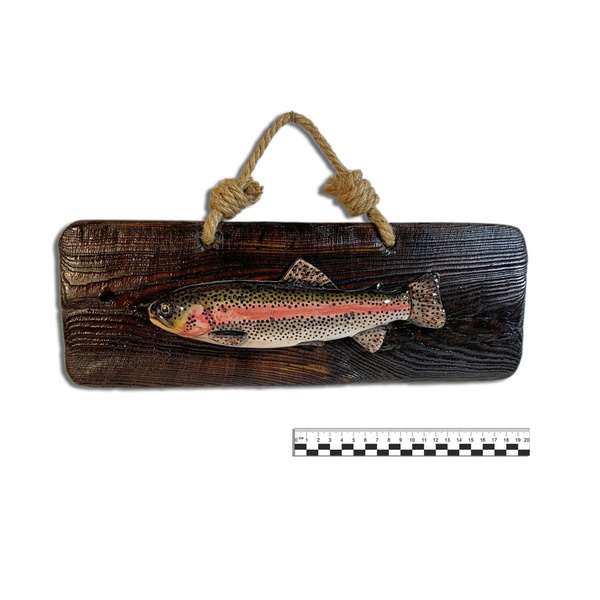 Украшение подвесное интерьерное Настенная статуэтка форели исп 14 купить по доступным ценам в