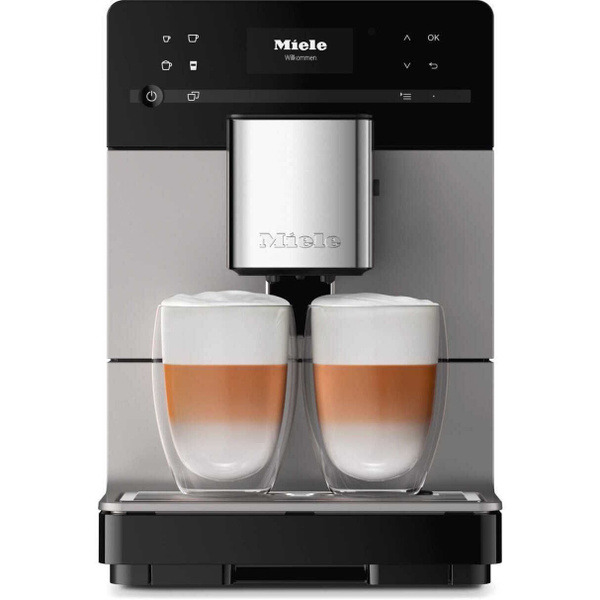 Автоматическая кофемашина Miele 419411796, серый металлик, серебристый ...