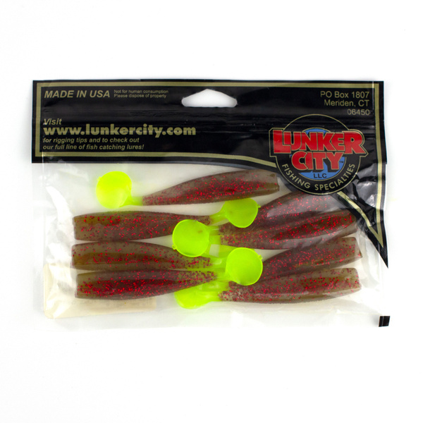 Силиконовая приманка виброхвост Lunker City SHAKER / набор приманок для рыбалки 10шт Lunker City ...