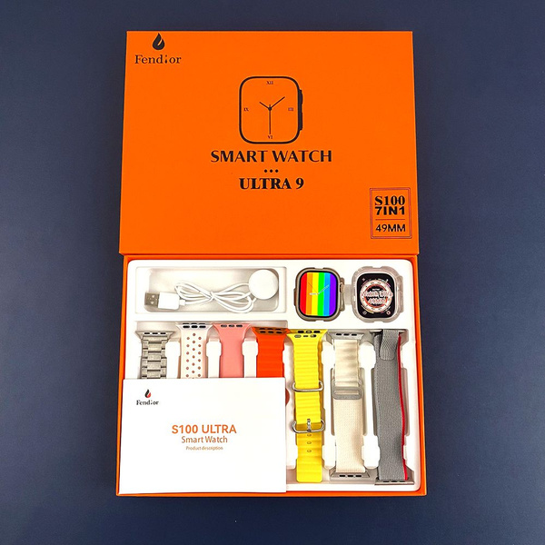 Характеристики Умные часы S100 Ultra Smartwatch Bundle подробное ...