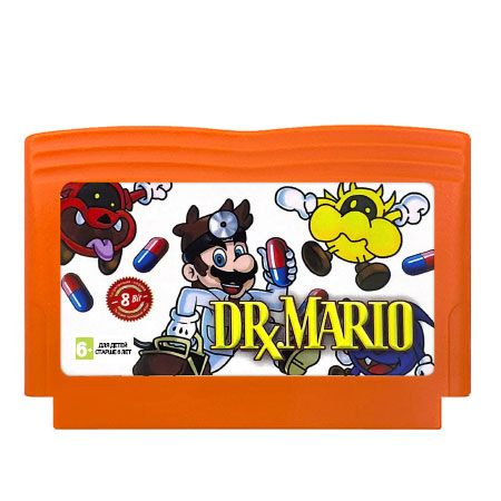 Игра Dr. Mario (8 bit, Английская версия) купить по низкой цене с ...