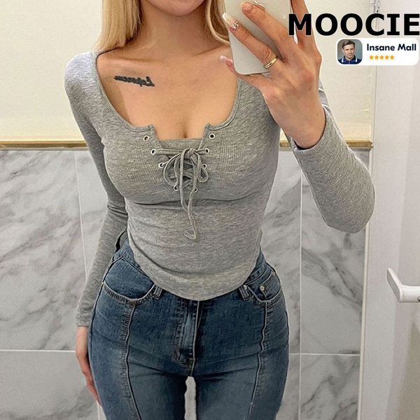 Кроп-топ Женский MOOCIE серый, размер 50 Хлопок Без рукавов Капюшон Китай Сердца, рост 145-170 ...