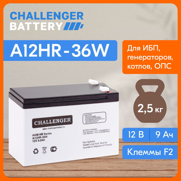Батарея для ИБП Резервный (Back UPS) Challenger Battery купить по ...