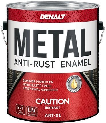 Эмаль Жидкий Пластик 3.78л Алюминий-Металлик Denalt Metall Anti-Rust ...