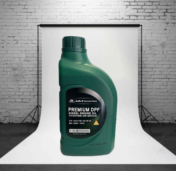 Масло моторное Hyundai mobis premium dpf diesel 5W-30 Синтетическое 1 л ...