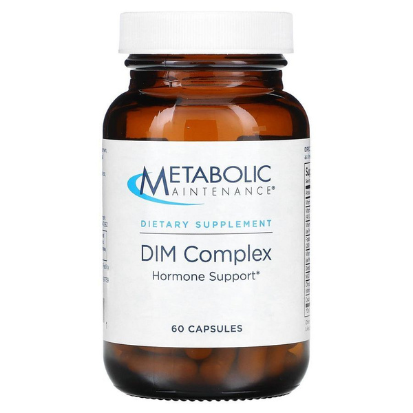Пищевая добавка Metabolic Maintenance, DIM Complex, дииндолилметан с ...