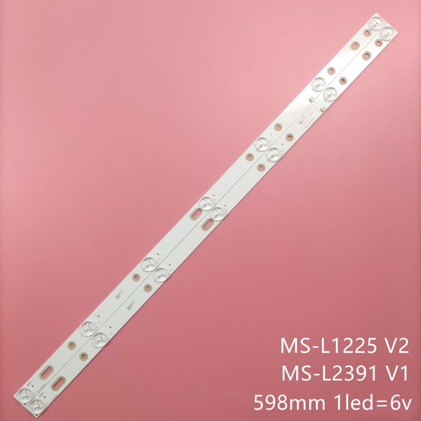 10 шт., 5 ТВ (6 В) светодиодная лента для подсветки для bbk 32lex-5027 ...