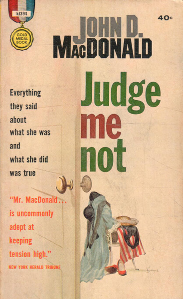 Judge me not | MacDonald John D. - купить с доставкой по выгодным ценам ...