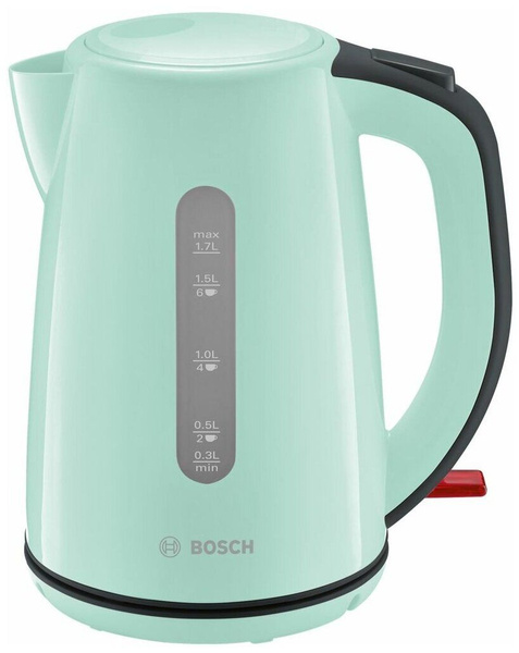 Чайник электрический Bosch TWK 7502, бирюзовый купить на OZON по низкой ...
