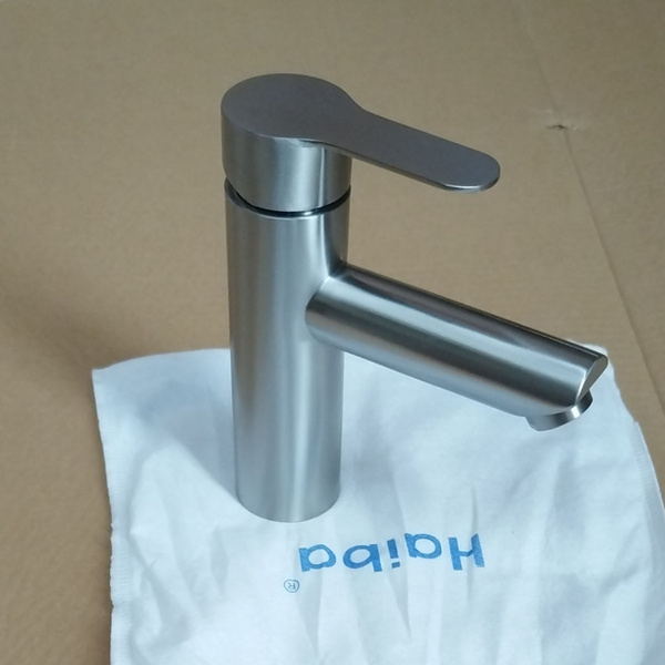 Смеситель HAIBA на раковину-нержавейка Нержавеющая сталь Аэратор, Гибкая подводка - купить по ...