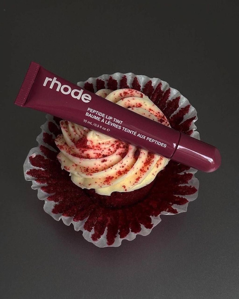 Пептидный бальзам для губ RHODE peptide lip tint raspberry jelly ...