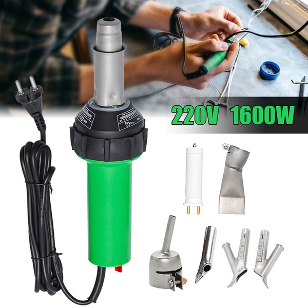 220B Фен строительный-1600W 220в комплекте с прикаточным роликом и ...