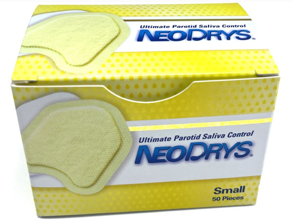 Валики абсорбирующие NeoDrys ЖЕЛТЫЕ (Dry tips/Драй типсы), упаковка 50 ...